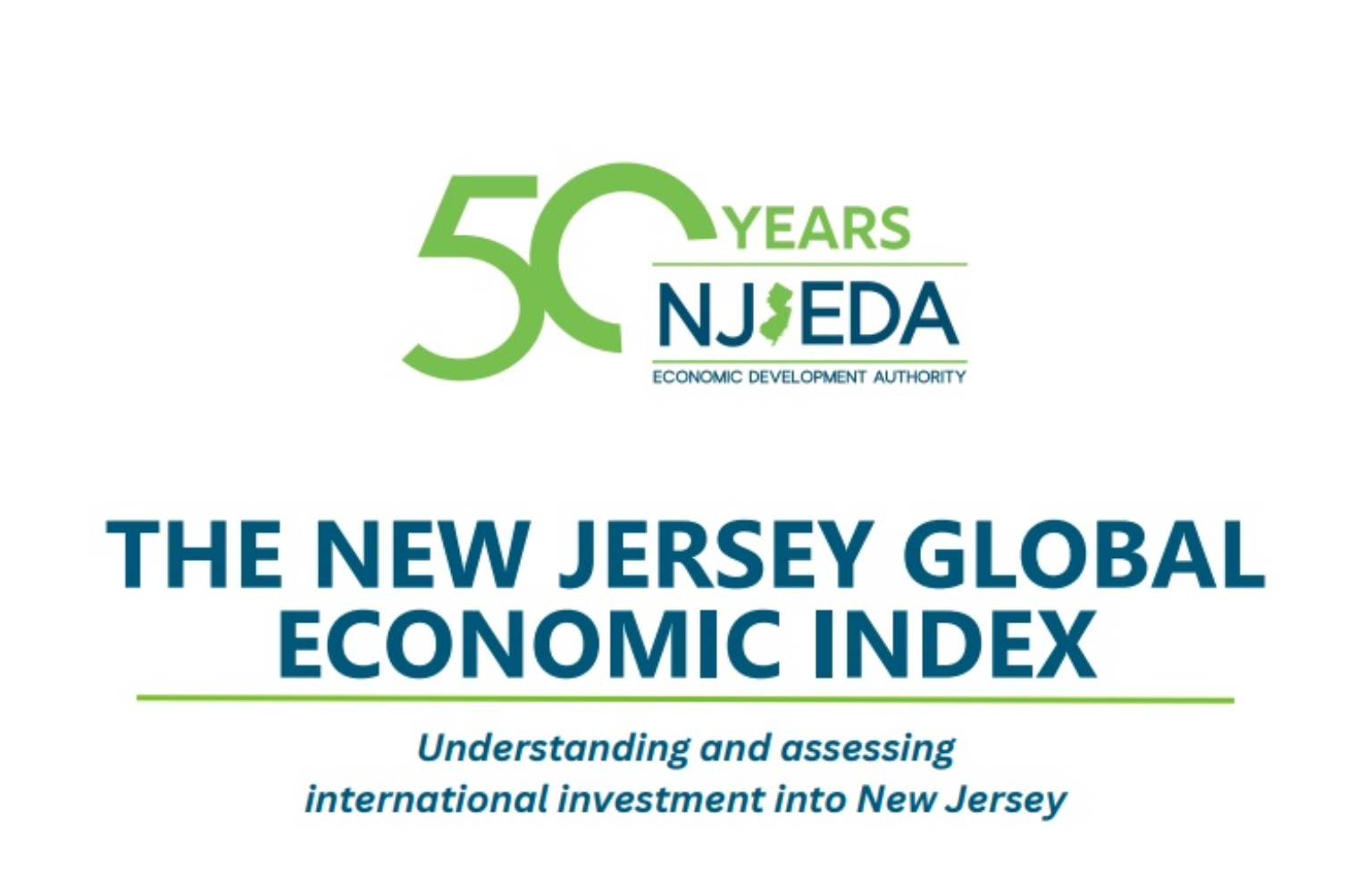 NJEDA Unveils First Annual NJ Global Economic Index